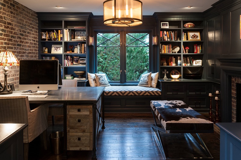 Small Traditional Study Room Ideas - From The Dark Comes the Shines ...