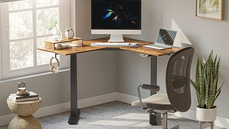 A Narrow Standing Desk Is a Great Option For a Tight Space - From The ...